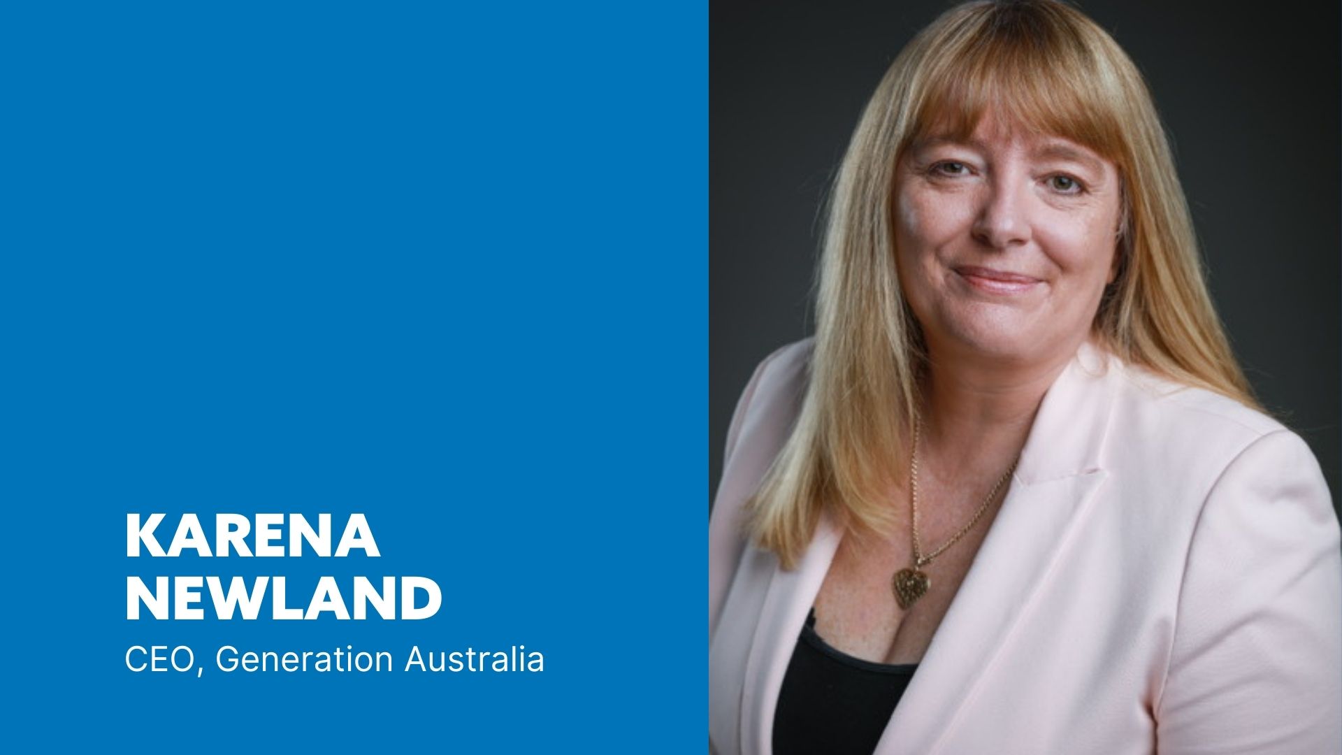 Generation Australia Announces New CEO | Generation Australia